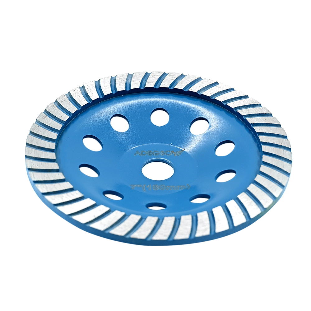 ADEGSO 7-Inch (180mm) Turbo Diamond Grinding Cup Wheel | ماتريال - Matryal
