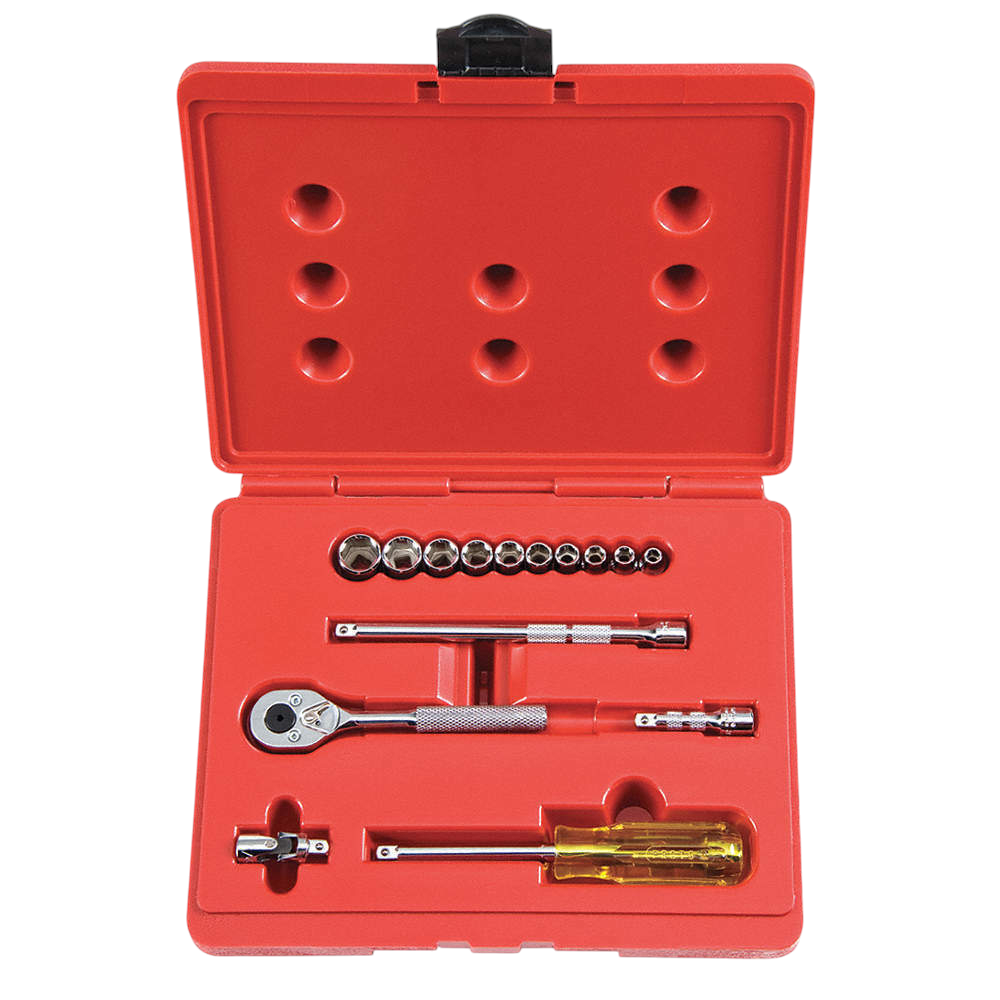 Proto J4749 15-Piece 1/4-Inch Drive SAE Socket Set | ماتريال - Matryal