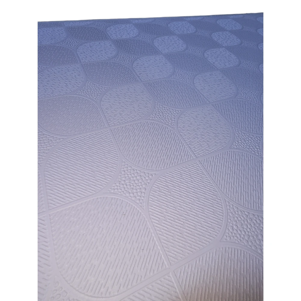 لوح جبس مغلف بـ PVC منقوش للأسقف المستعارة 603×603×8 ملم | Rowad ...